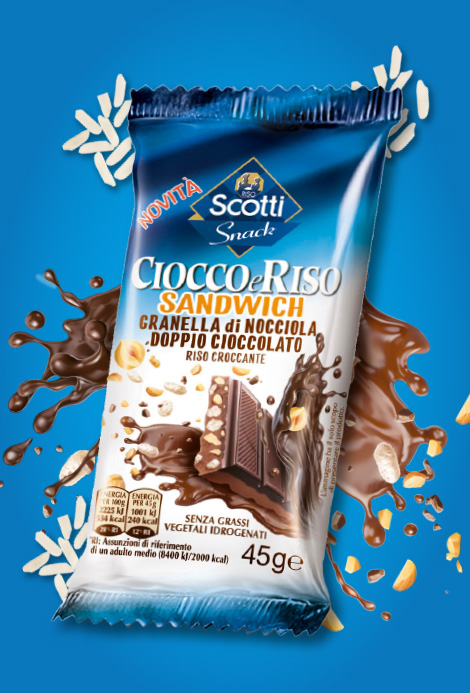Gemme di riso al cocco – Riso Scotti Snack