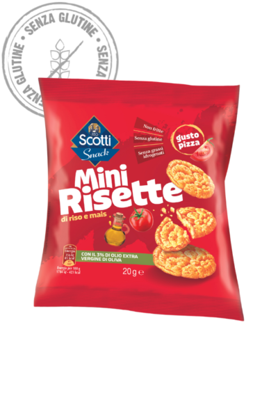Mini Risette gusto Pizza – Riso Scotti Snack