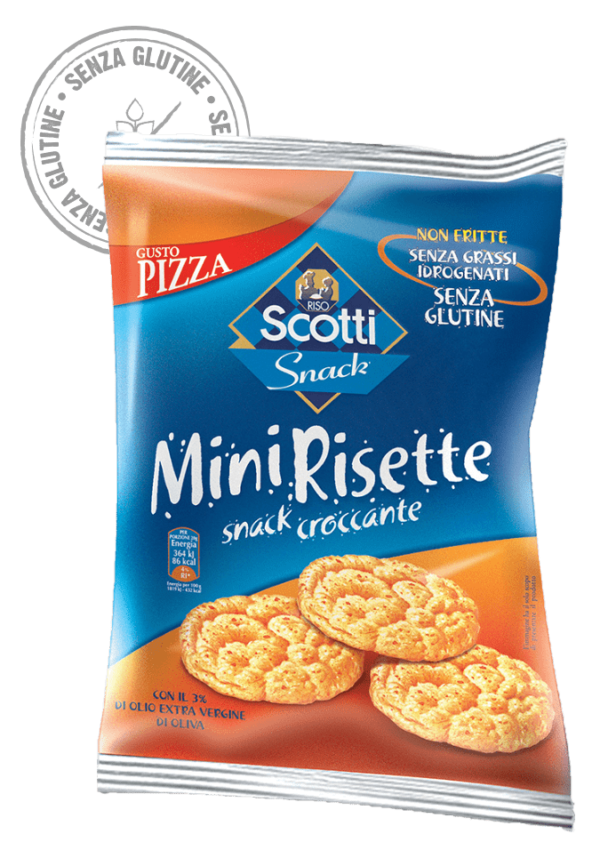 Mini Risette gusto Pizza – Riso Scotti Snack