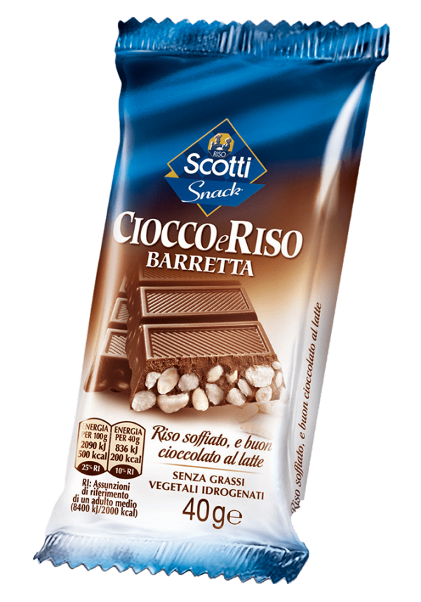 CioccoeRiso Barretta – Riso Scotti Snack