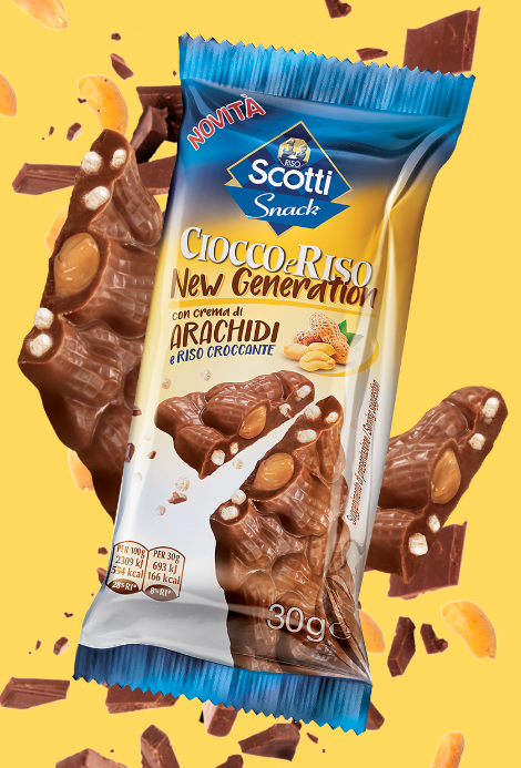 Cannolo di riso – Riso Scotti Snack