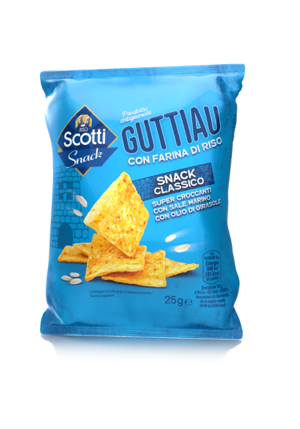 GUTTIAU SNACK GUSTO CLASSICO – Riso Scotti Snack